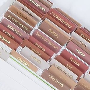 Bible Tabs for Women - Gold Foil Bible Tabs - Earth Tone Bible Stickers ...