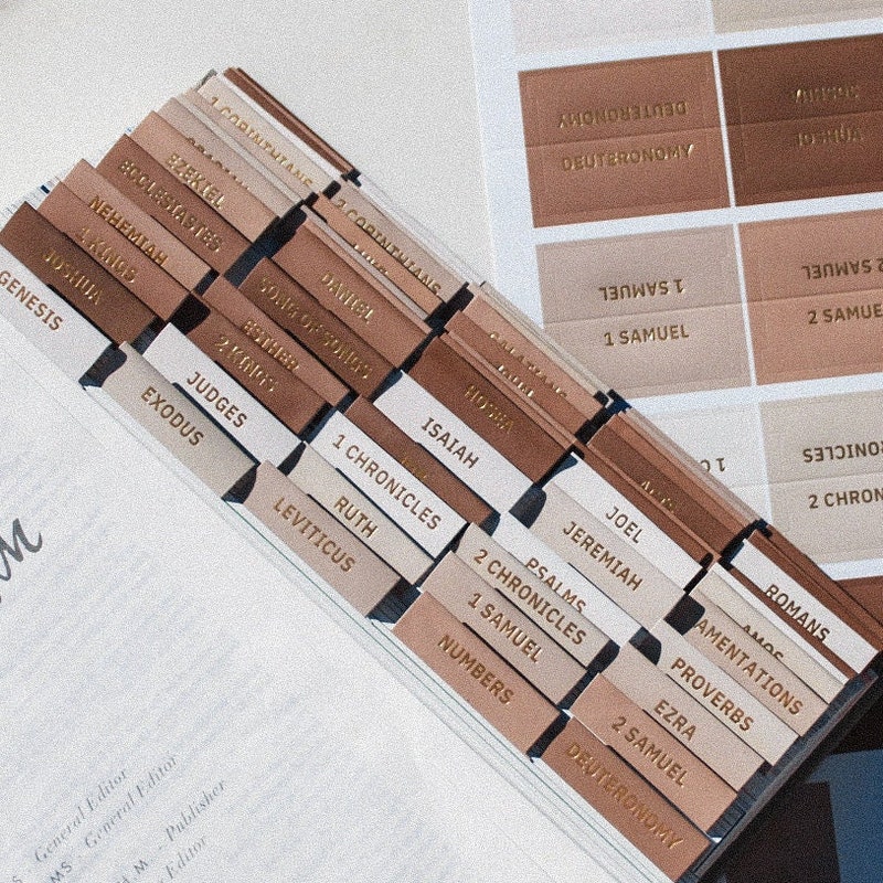 Bible Stickers Dividers - Etsy