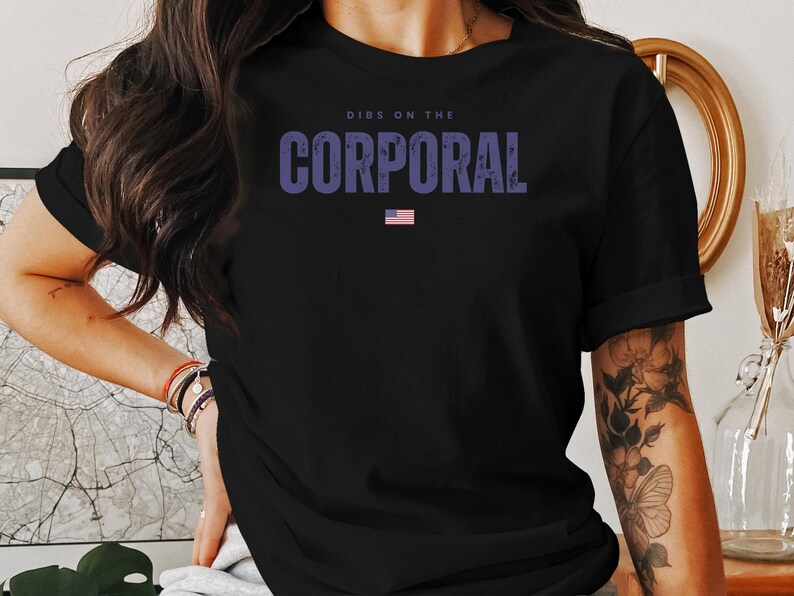 Dibs on the Corporal Shirt, Corporal Wife Shirt, CPL Shirt, CPL ...