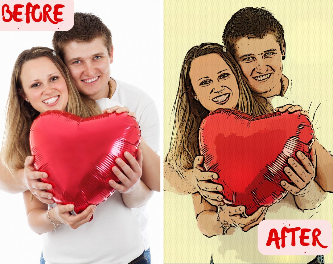 Personalized Photo Illustration, Custom Illustrations of Any Photo ...