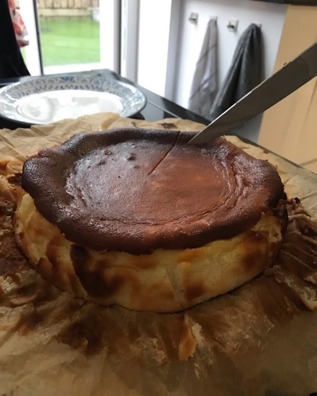 Spanish Burnt Basque Cheesecake San Sebastian Cheesecake Baked ...