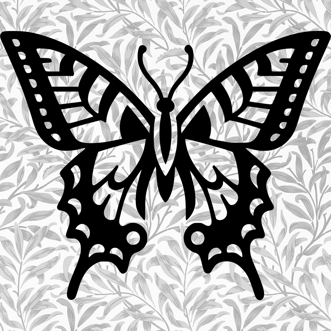 Beautiful Swallowtail Butterfly 28 SVG-PNG Clipart Pack: Ideal for ...