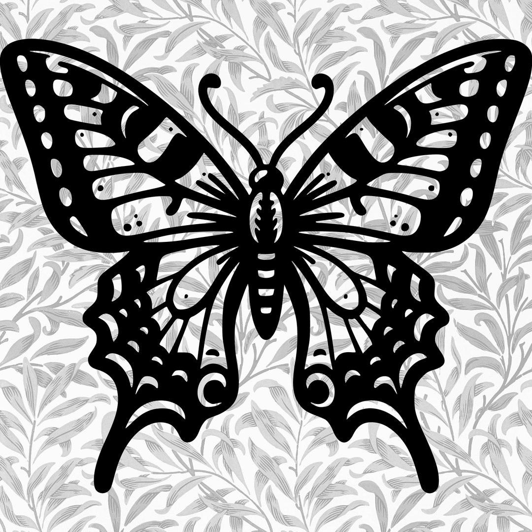 Beautiful Swallowtail Butterfly 26 SVG-PNG Clipart Pack: Ideal for ...