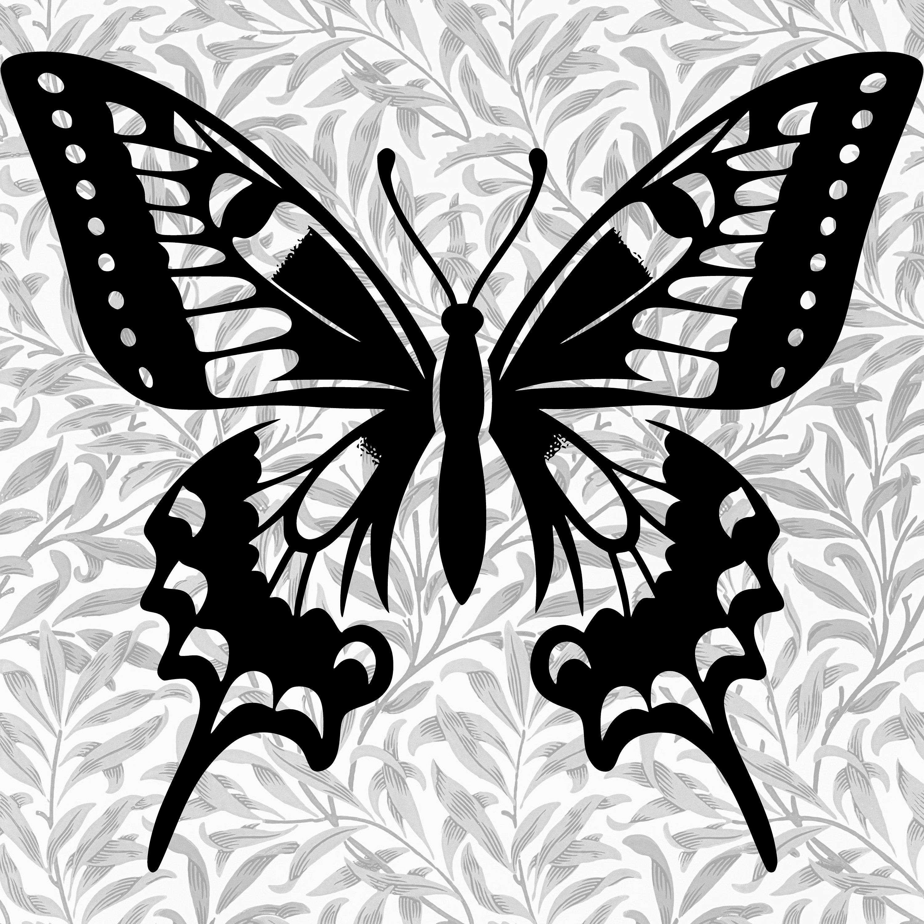 Beautiful Swallowtail Butterfly 27 SVG-PNG Clipart Pack: Ideal for ...