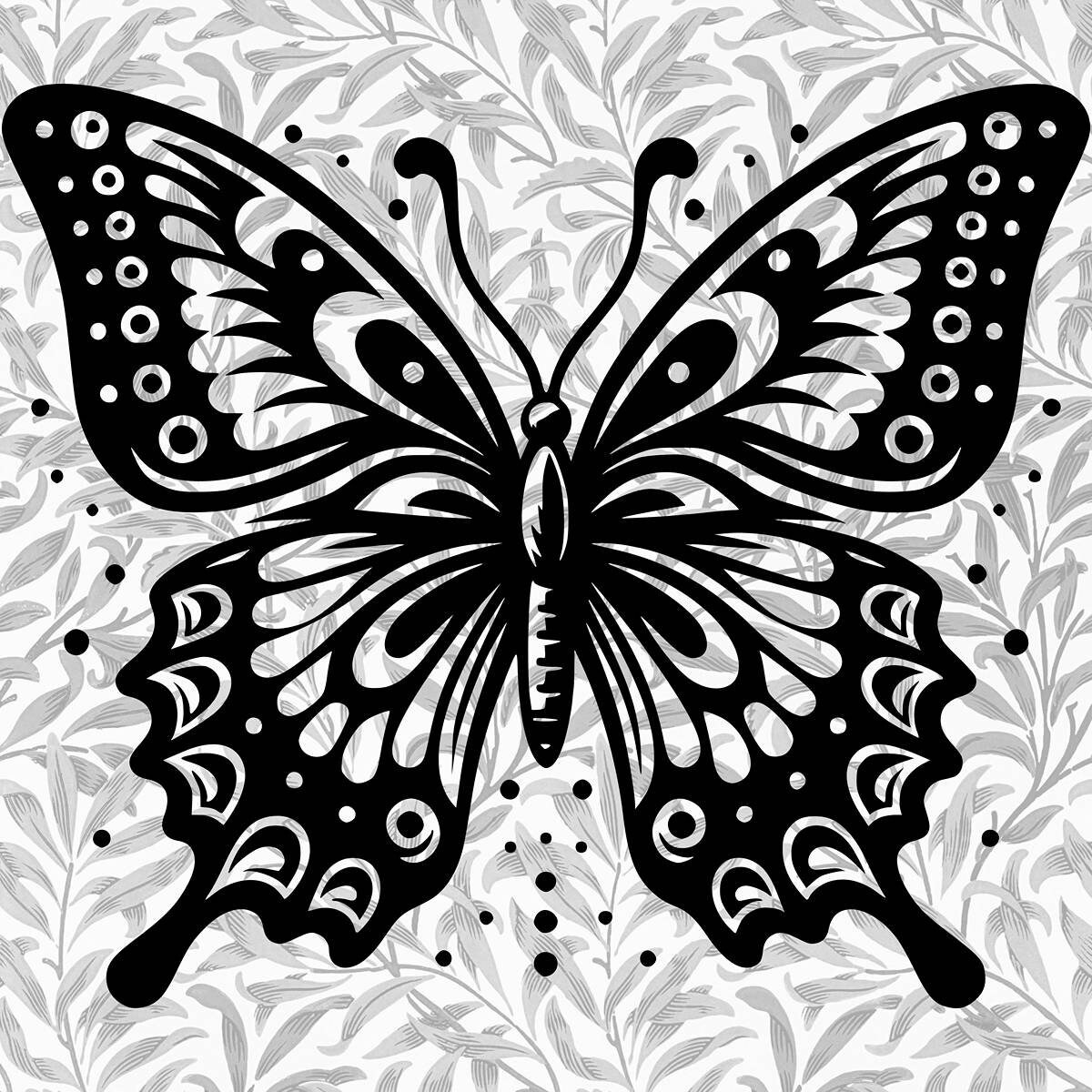 Beautiful Butterfly 10 SVG-PNG Clipart Pack: Ideal for Cricut ...