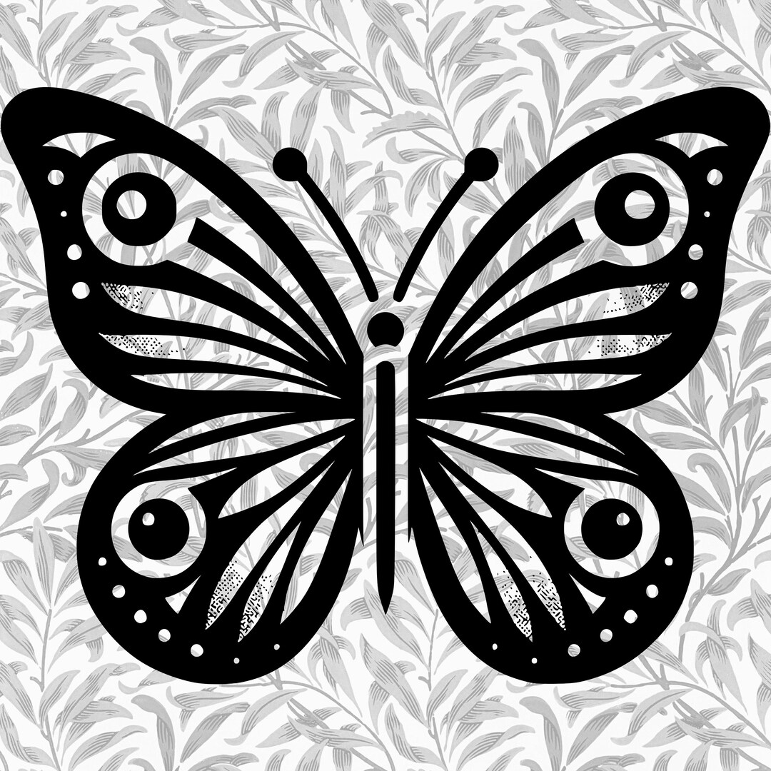 Beautiful Butterfly 45 SVG-PNG Clipart Pack: Ideal for Cricut ...