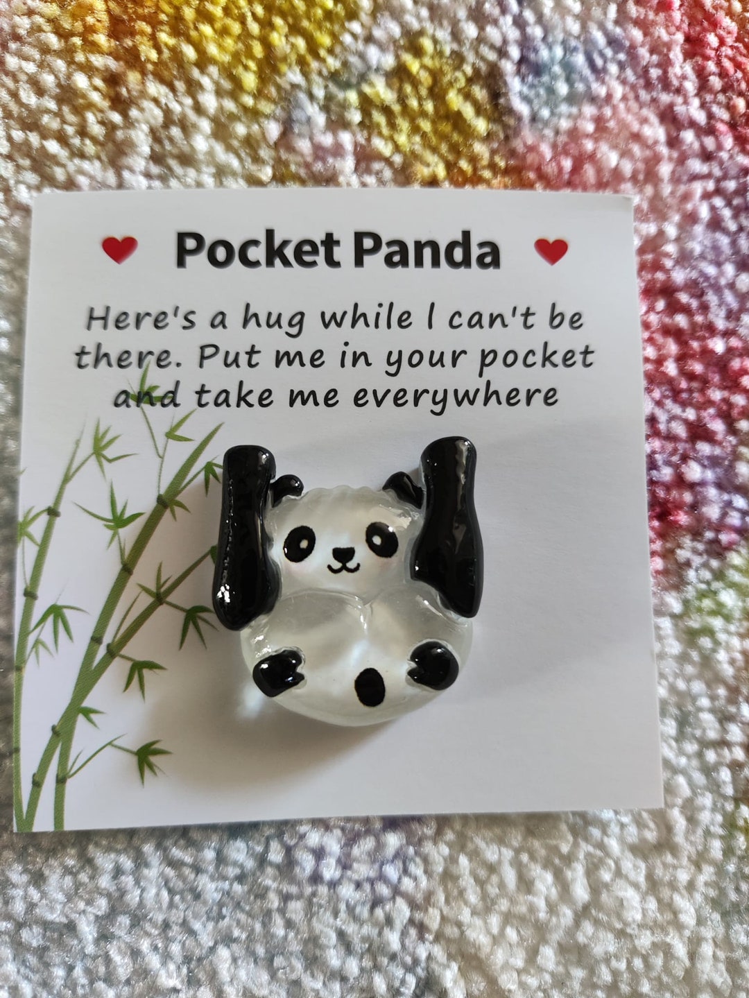 Pocket Panda for Your Wallet, on the Pinboard or to Hang Somewhere ...