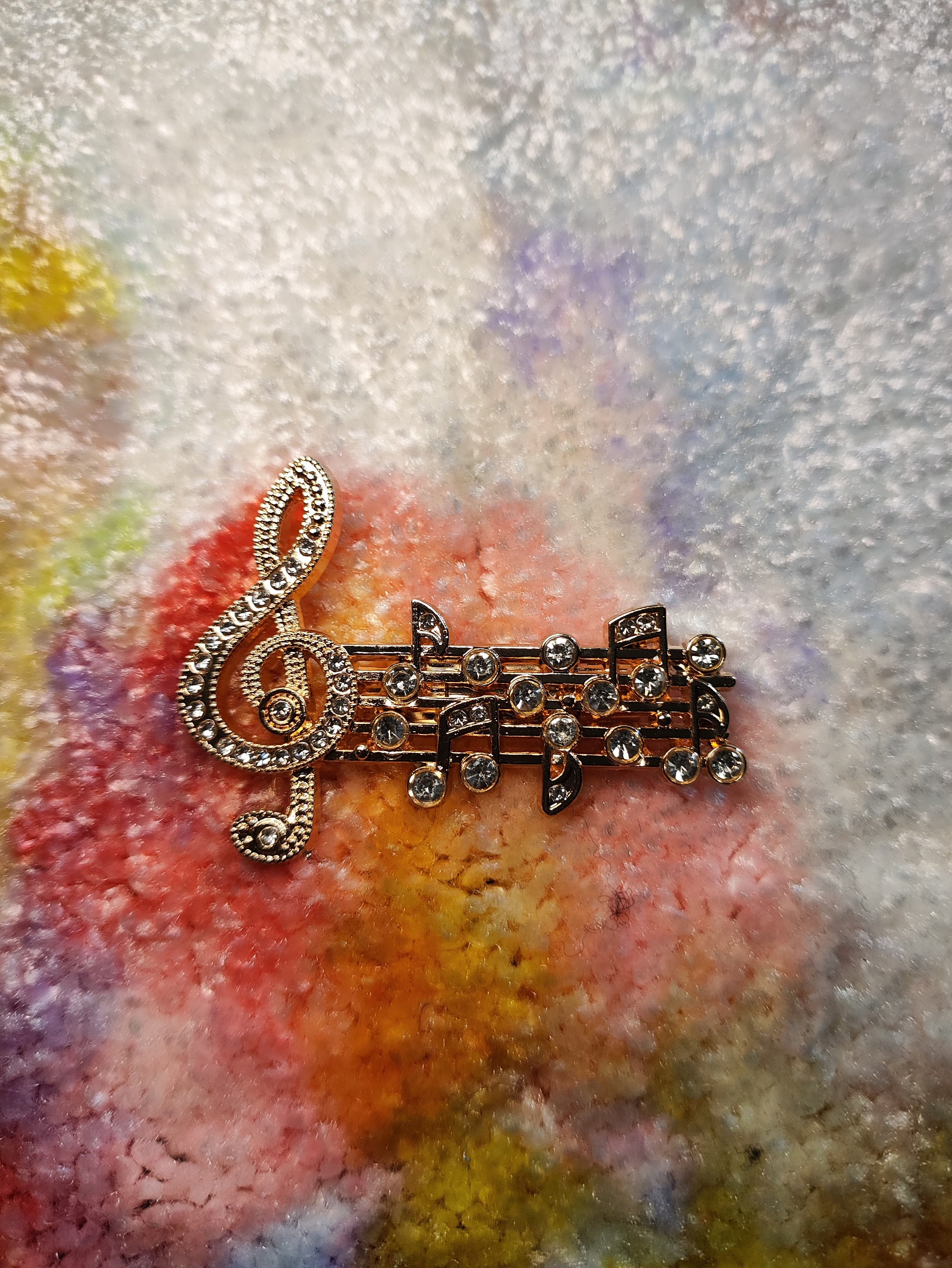 Musical Instruments Brooches Detailed Glitter Beautiful Unique Pin Pins ...