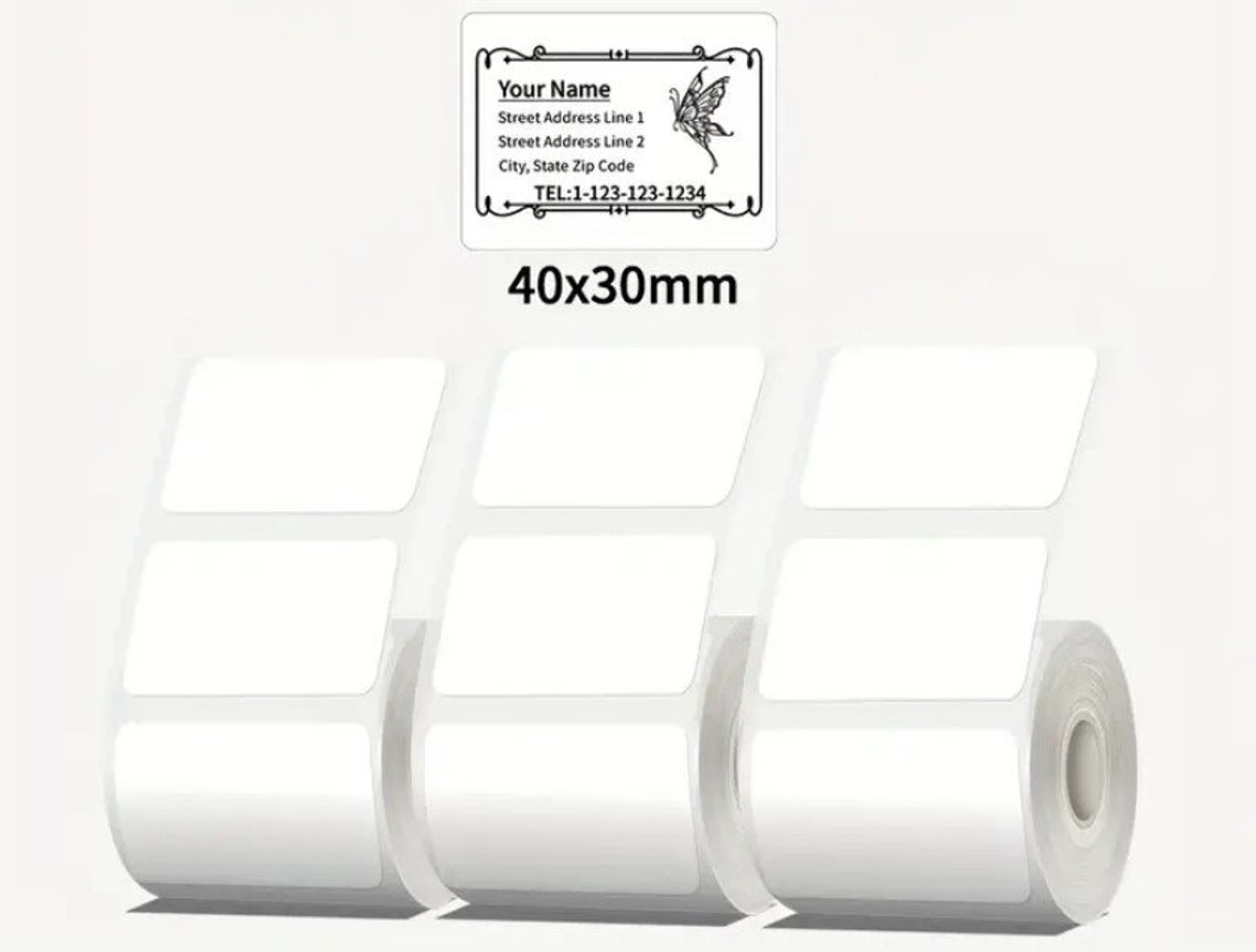 50 CUSTOM Labels Round Label Square Label Small Labels Big Labels Paper ...