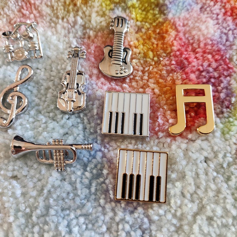 Music Enamel Pin - Etsy
