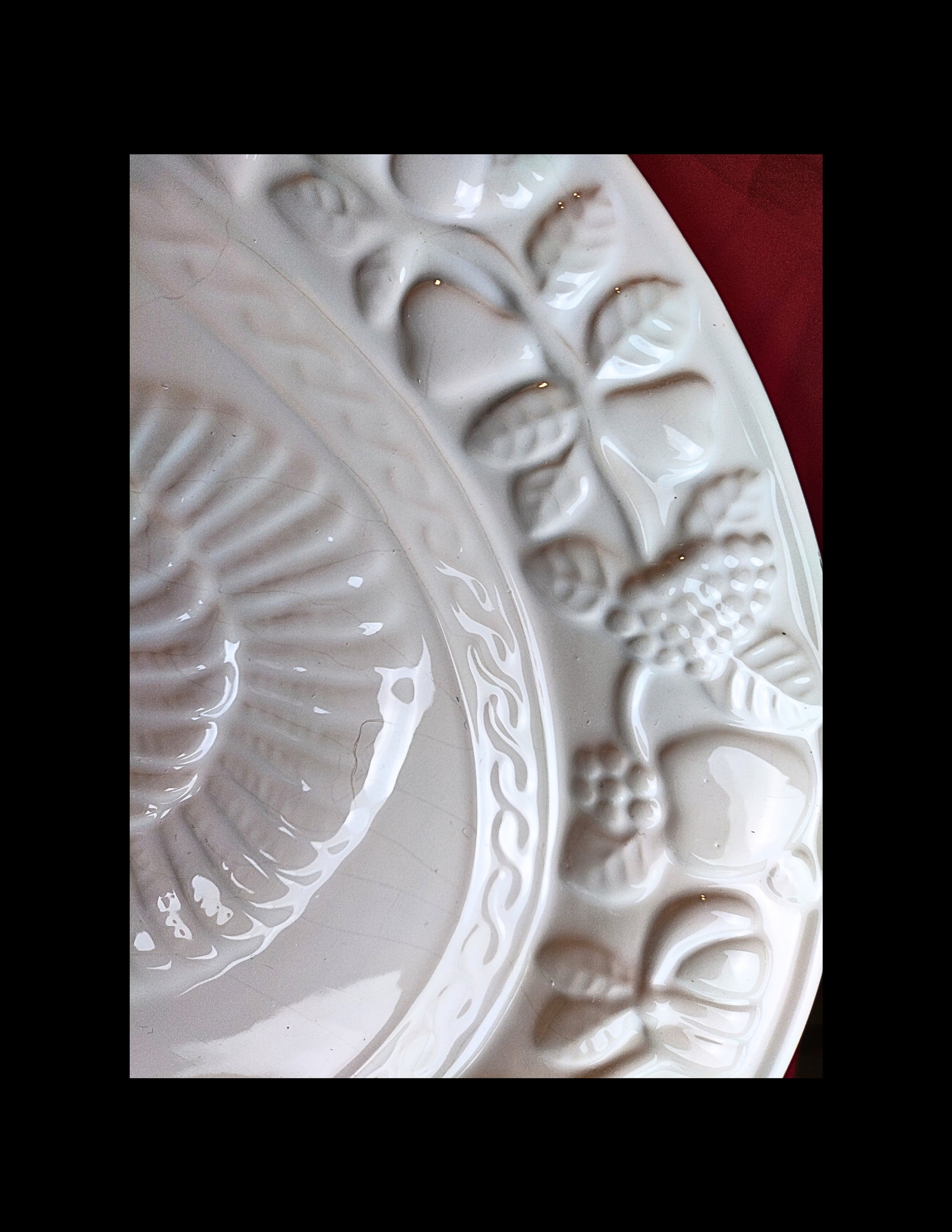 Gibson Designs Turkey Fruit and Vine Serving Platter - 16x13 - Etsy