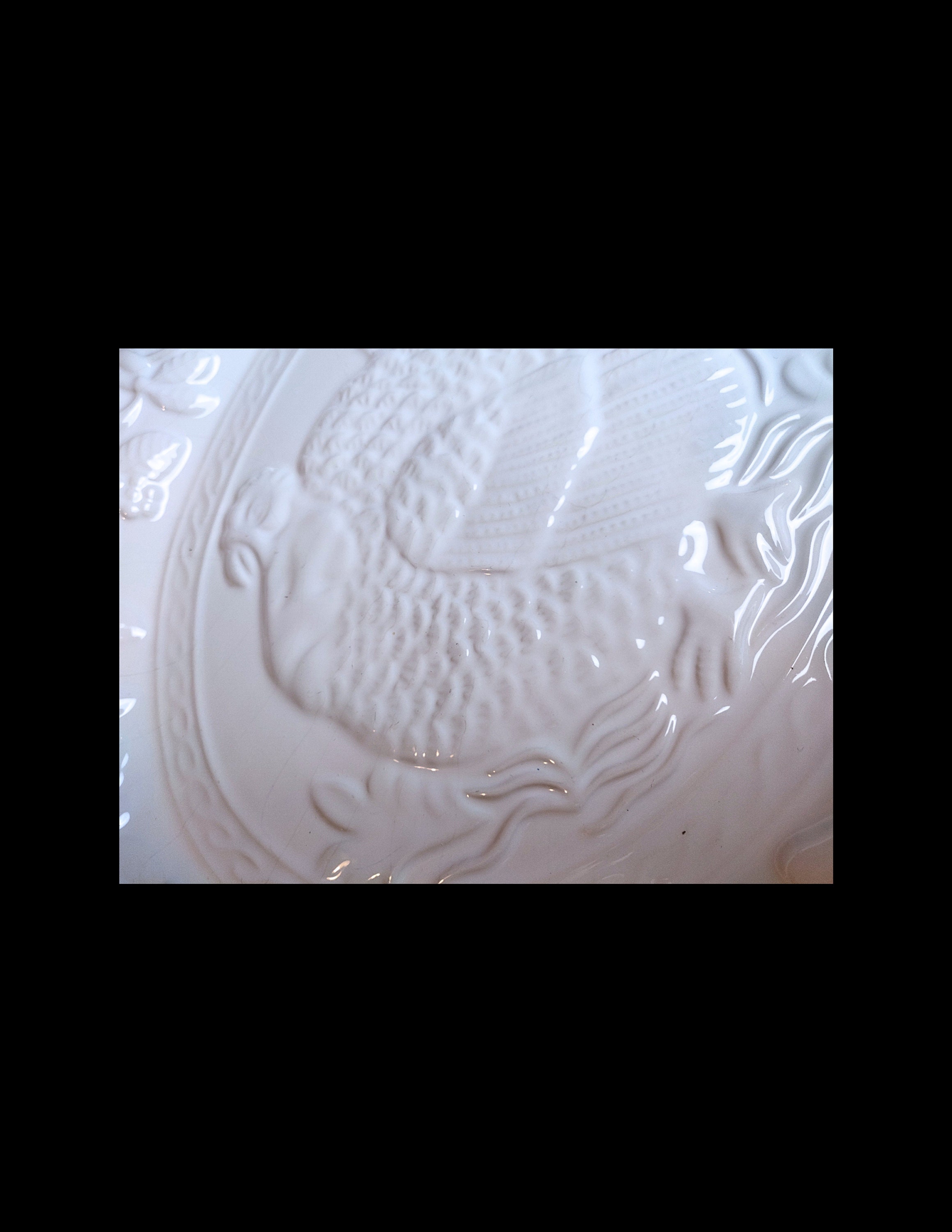 Gibson Designs Turkey Fruit and Vine Serving Platter - 16x13 - Etsy