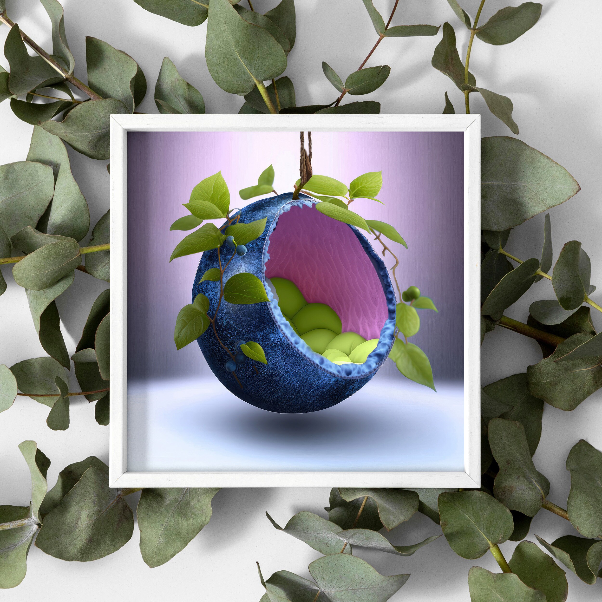 10 Blueberry High Resolution JPEGS Bonus 1 Art Item. Digital ...