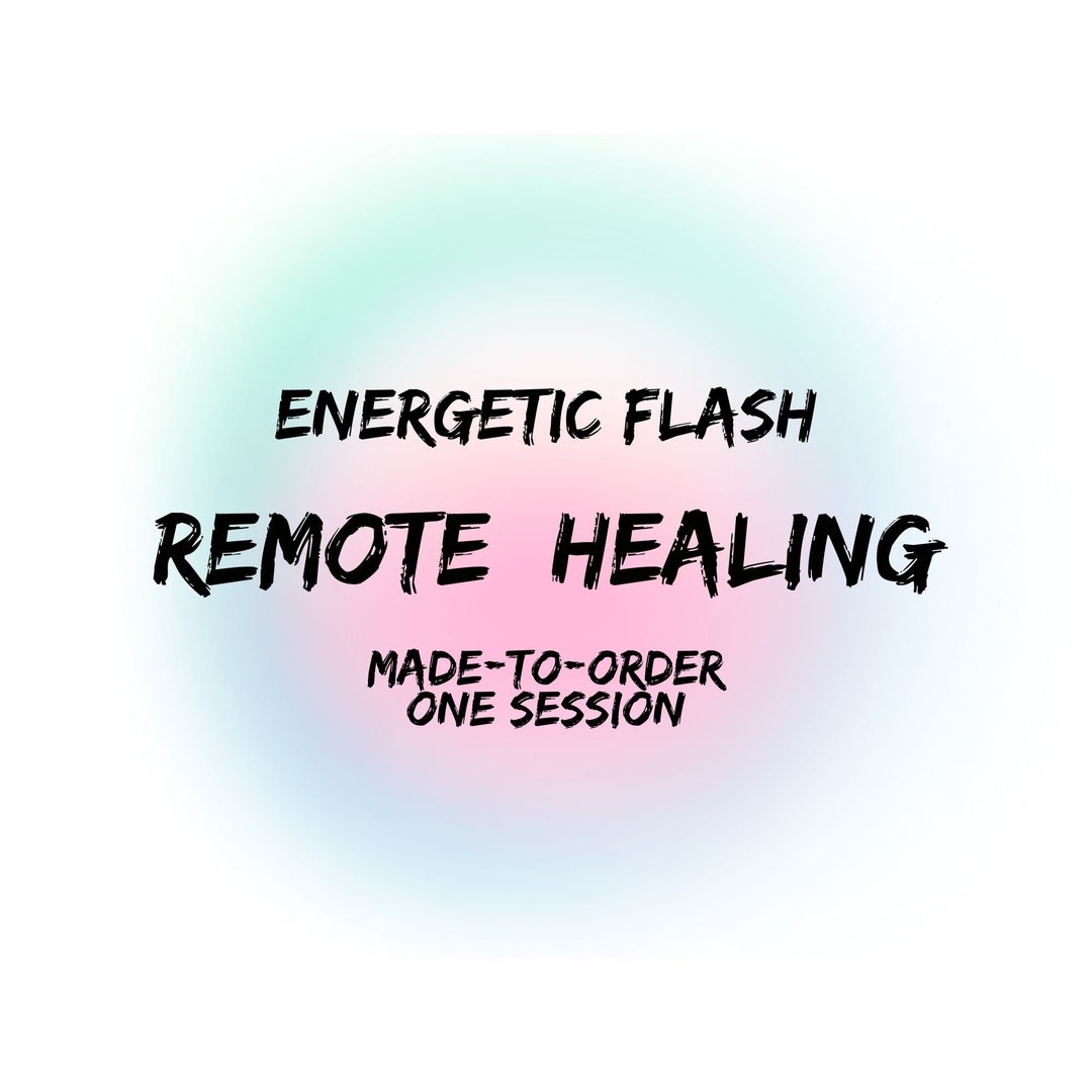 Energetic Flsh, Remote Energy Healing Session, Reiki, Made-to-order - Etsy