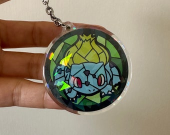 Bulbasaur Boba Keychain - Etsy