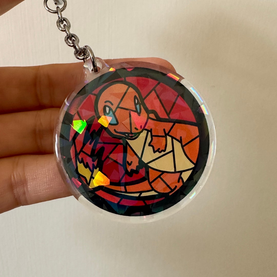 Charmander Acrylic Keychain - Etsy