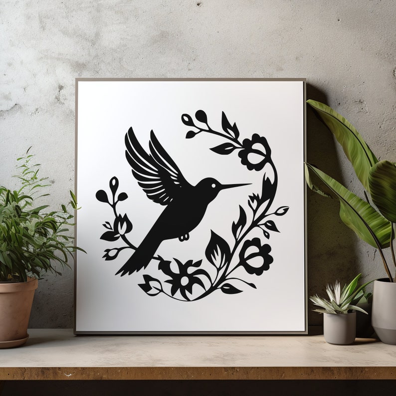 Hummingbird SVG Bundle, Flying Bird Svg, Hummingbird Clipart ...