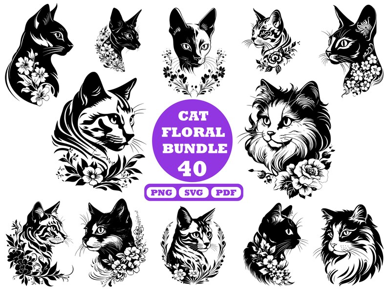 Animal SVG Mega Bundle, Animal Mega Pack, Animal Silhouette Cut Files ...
