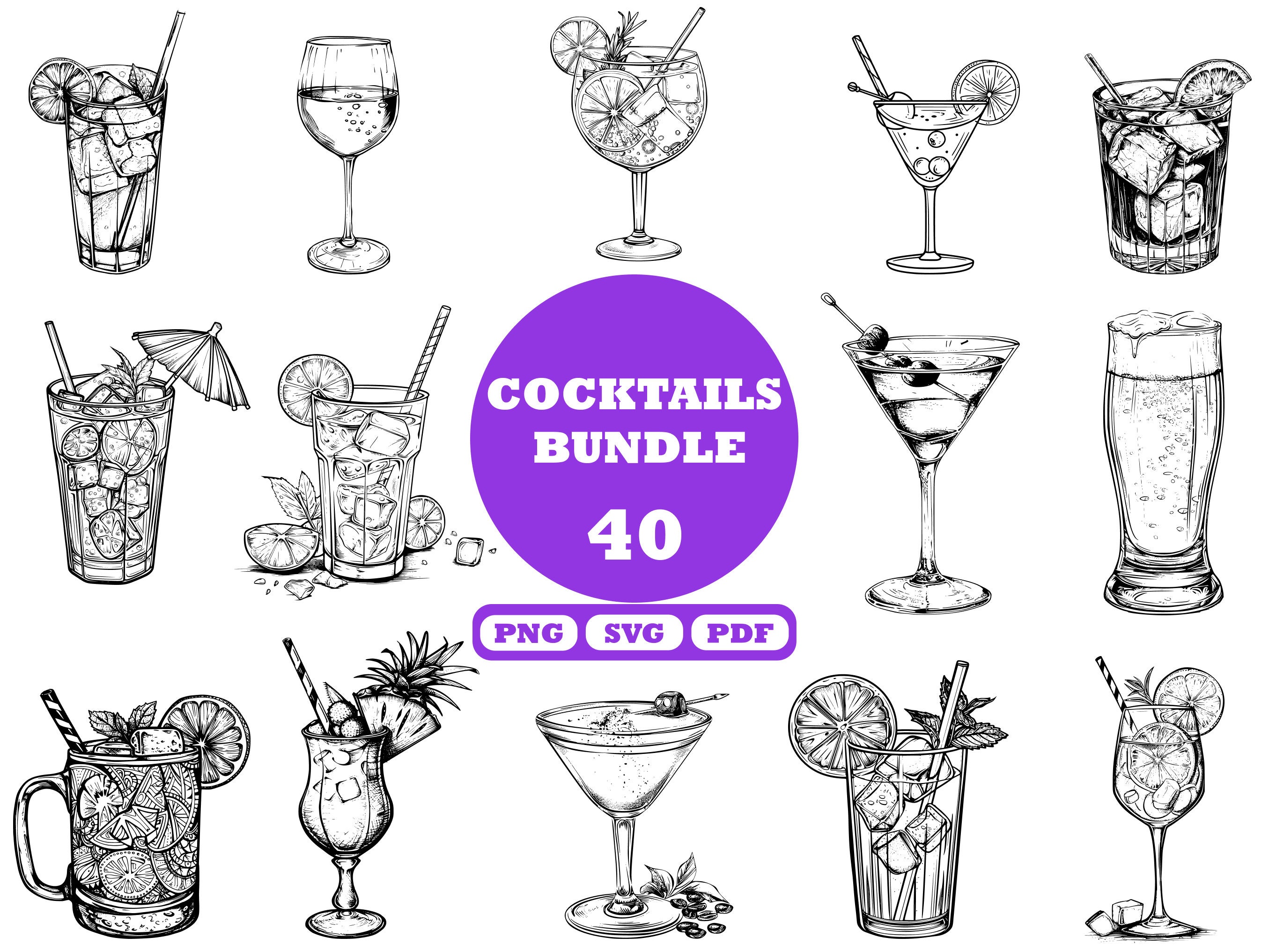 Cocktail Clipart Vektor 6,300+ Cosmopolitan Cocktail Stock