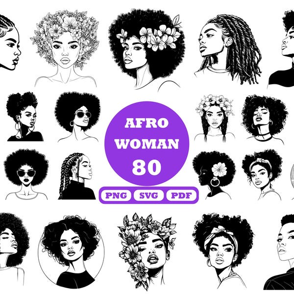 Afro Hair - Etsy