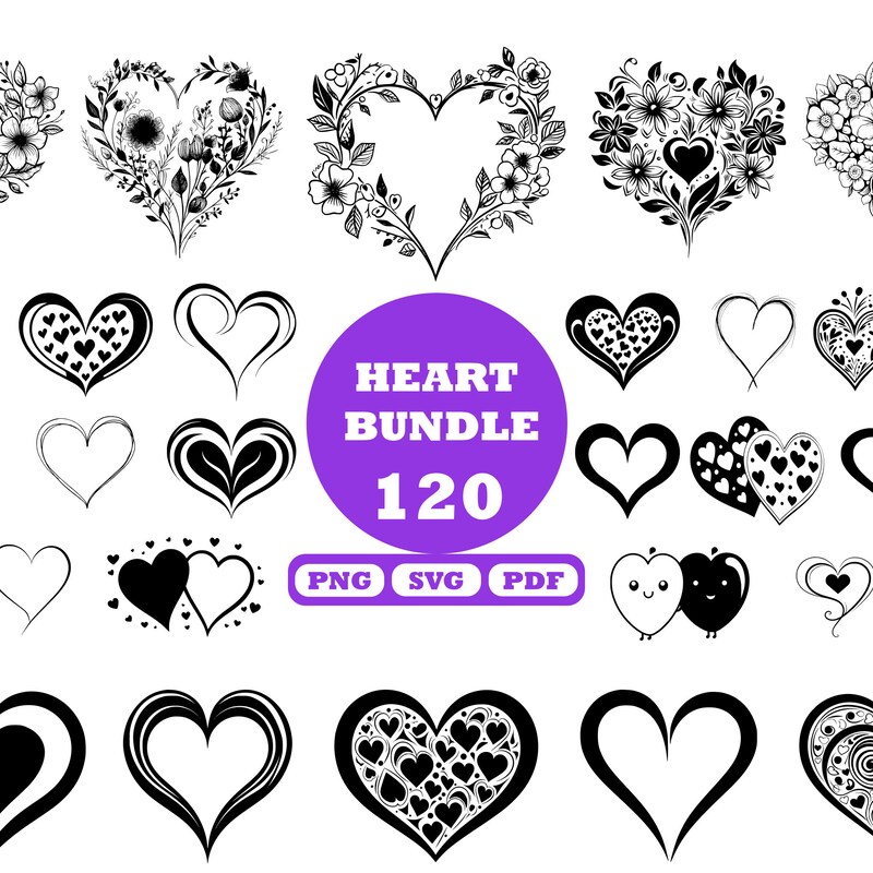 Cuore svg - Etsy Italia