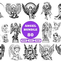 Angel Svg - Etsy