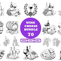 Wine Svg - Etsy