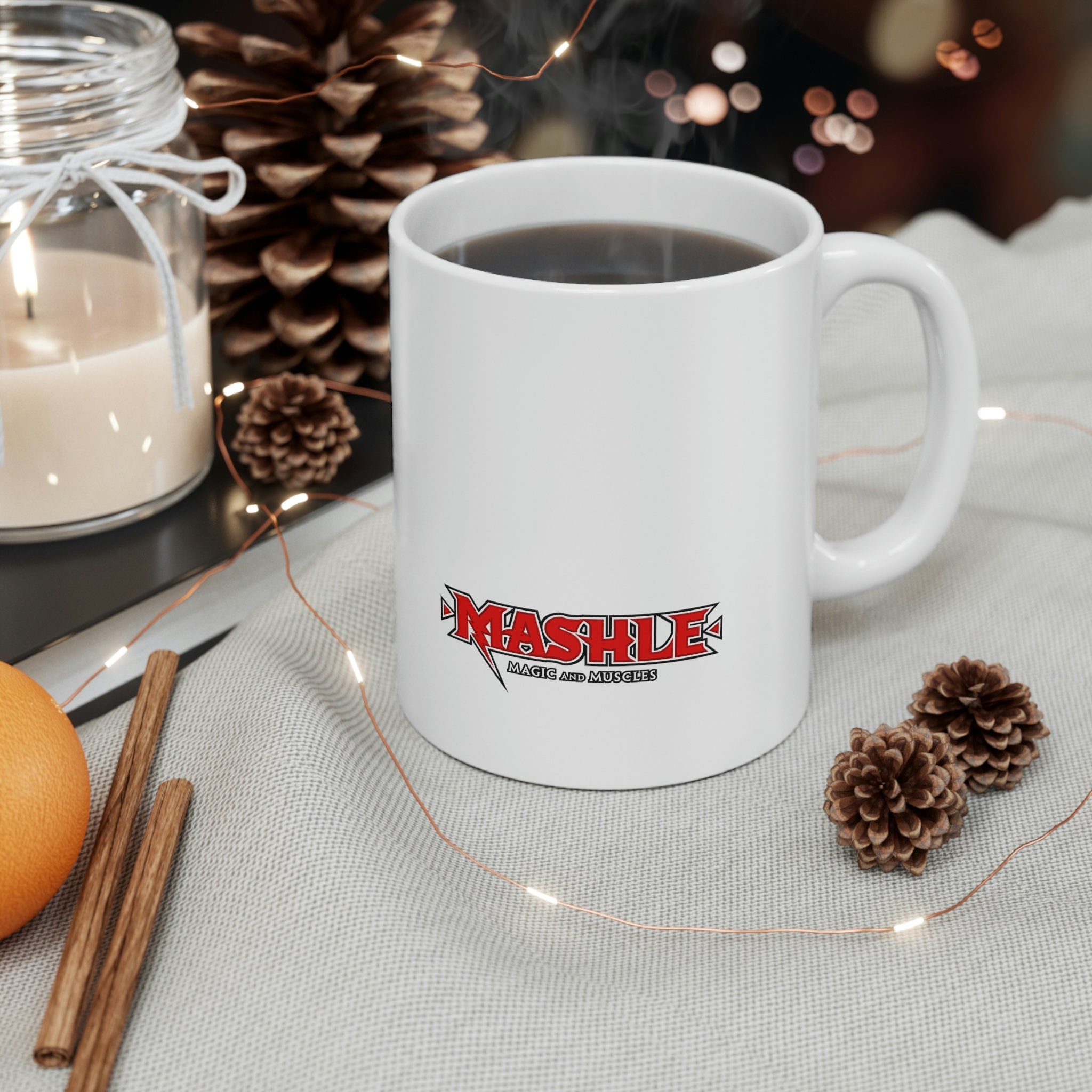 Mashle Eating Cream Puff - Mashle Mug - Mashle Magic and Muscles Anime ...