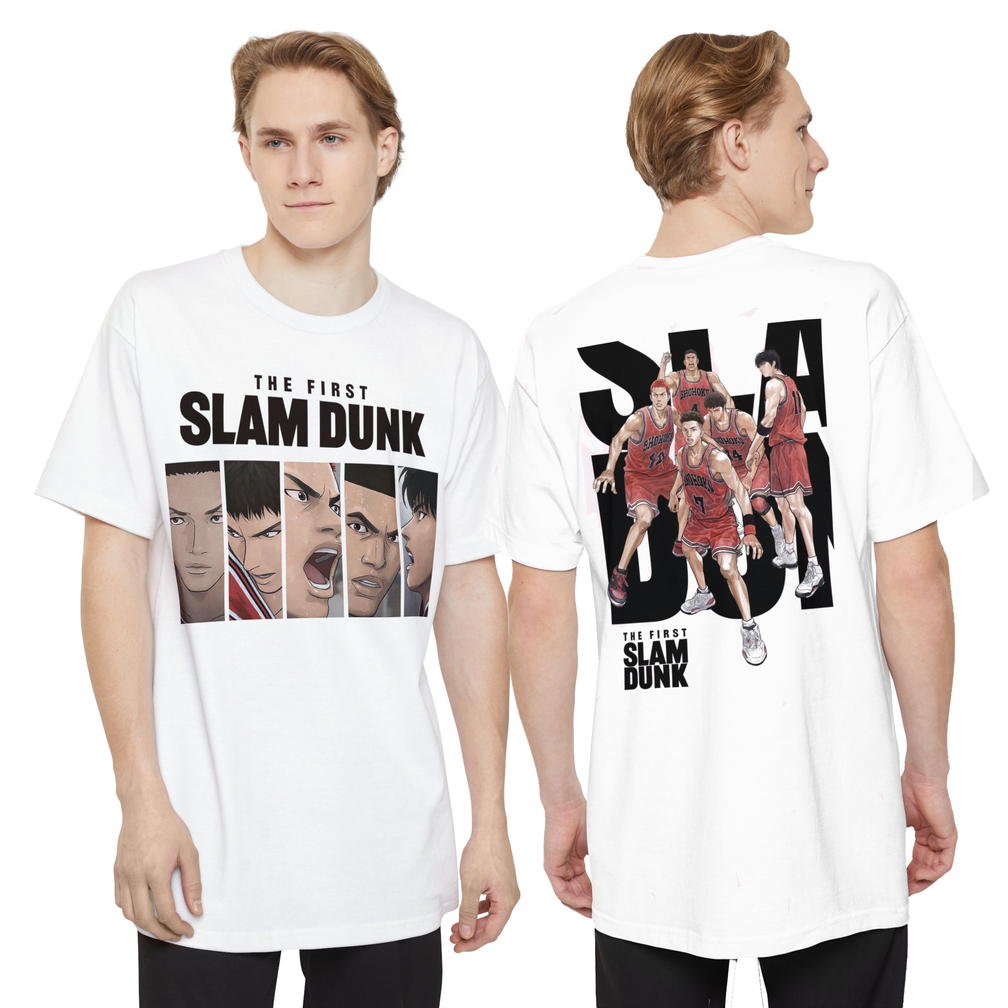 Slam Dunk Shirt - Oversized Large Tall Shirt - Slam Dunk Anime T-shirt ...