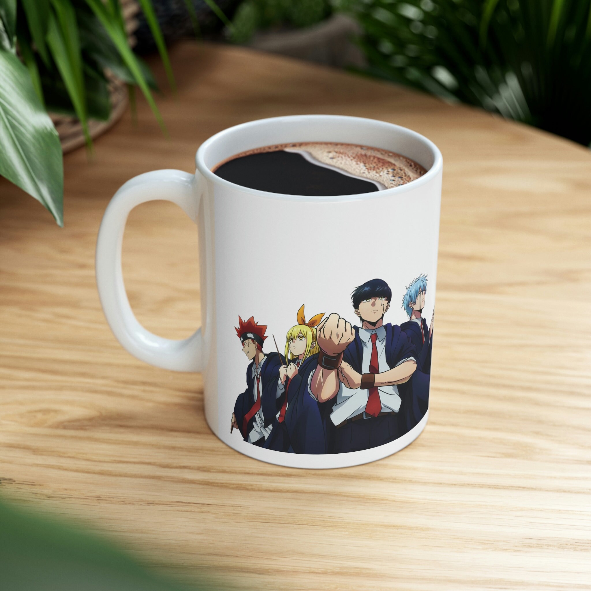 Mashle Mug (japanese Logo) - Mashle Magic and Muscles Anime Ceramic Mug ...