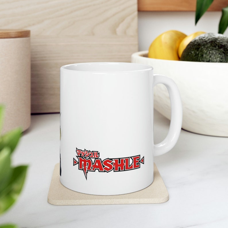 Mashle Mug japanese Logo Mashle Magic and Muscles Anime Ceramic Mug ...
