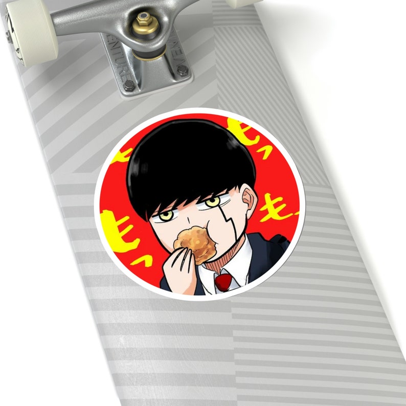 Mashle Stickers - Mashle Eating Cream Puff Kiss-cut Stickers - Mashle ...