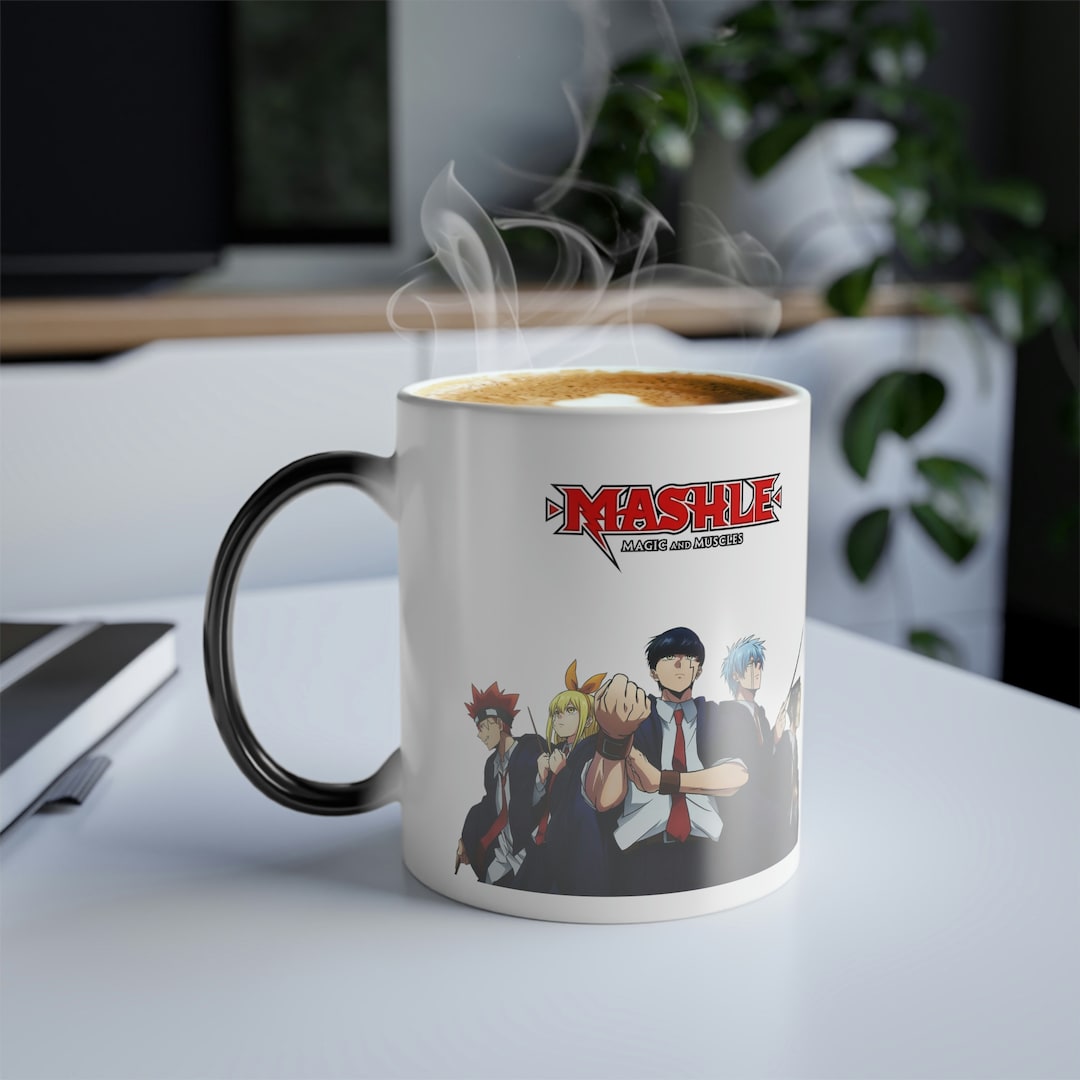 Mashle Mug (color Morphing on Hot Temperature) - Mashle Color Morphing ...