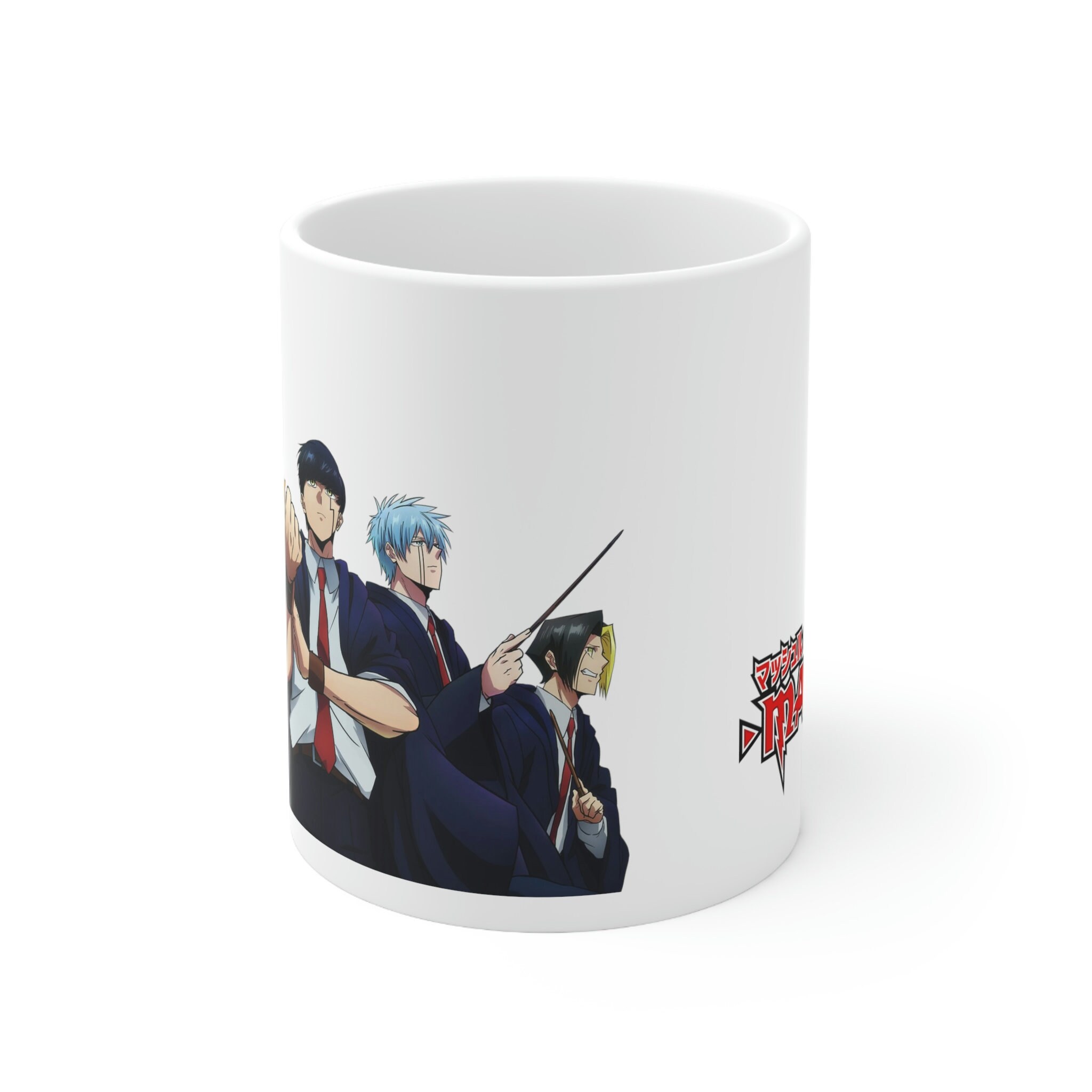 Mashle Mug (japanese Logo) - Mashle Magic and Muscles Anime Ceramic Mug ...