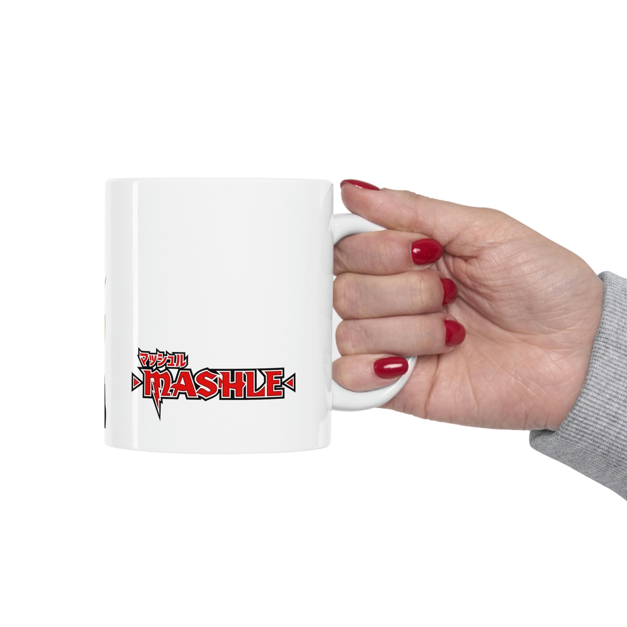 Mashle Mug (japanese Logo) - Mashle Magic and Muscles Anime Ceramic Mug ...
