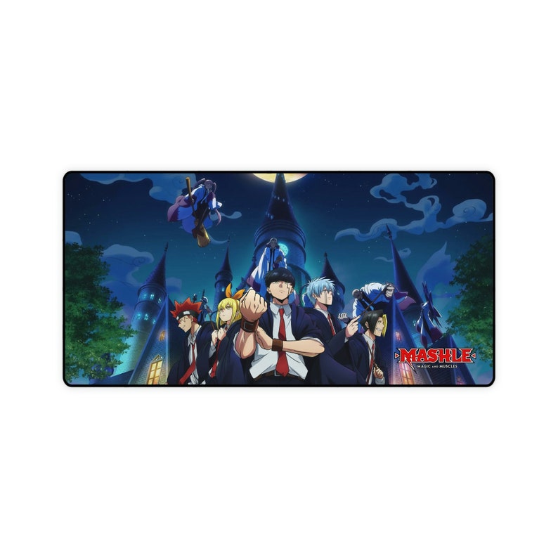 Mashle Desk Mat - Mashle Anime Gaming Desk Mat - Mashle Gaming Mouse ...