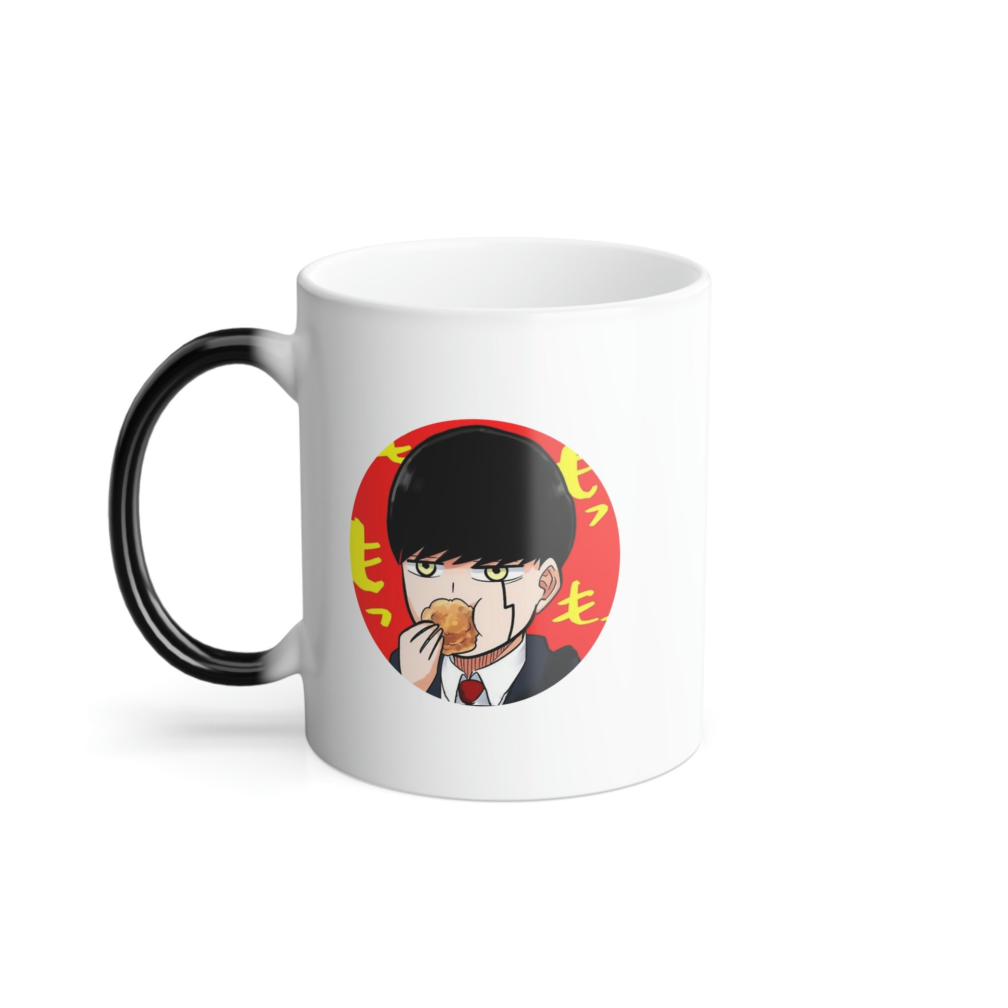 Mashle Eating Cream Puff Mug (color Morphing) - Mashle Color Morphing ...