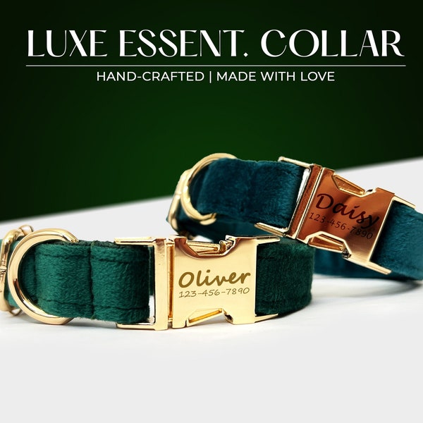 Emerald Dog Collar - Etsy