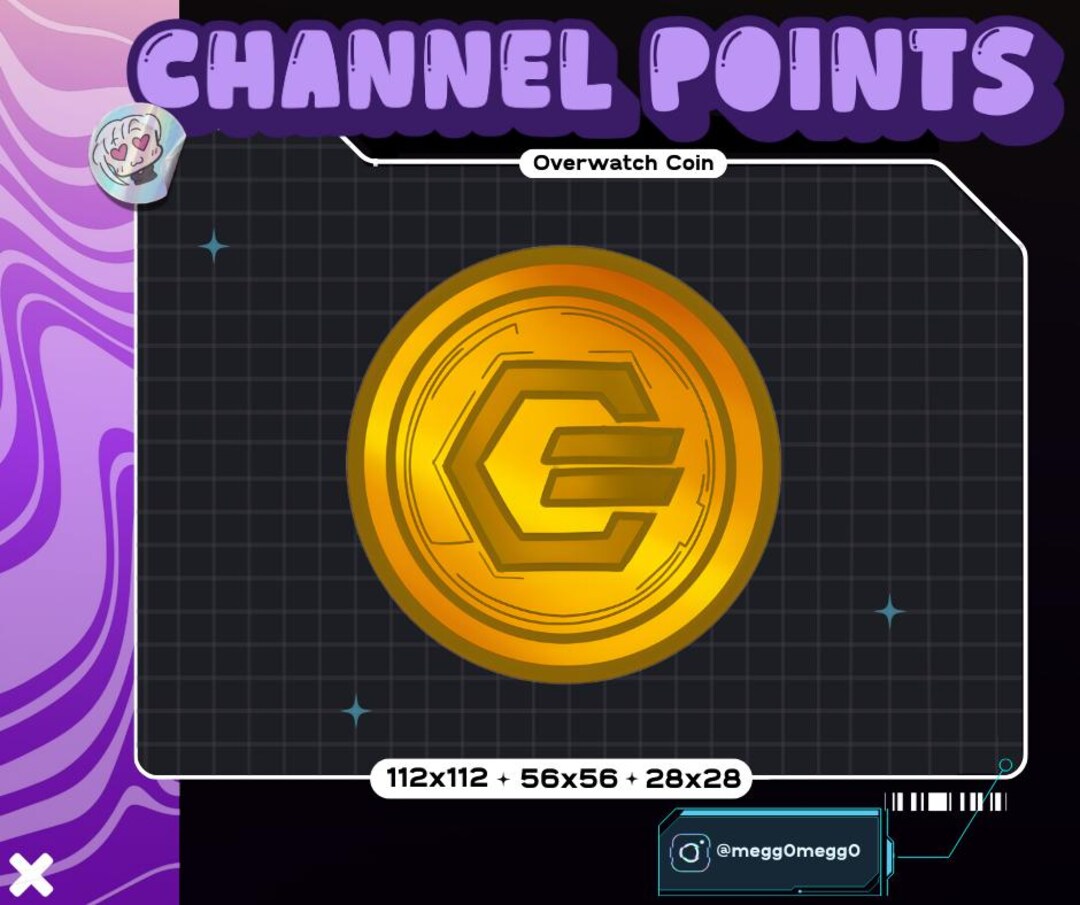Overwatch Coin Channel Points | Stream Rewards | Stream Setup ...