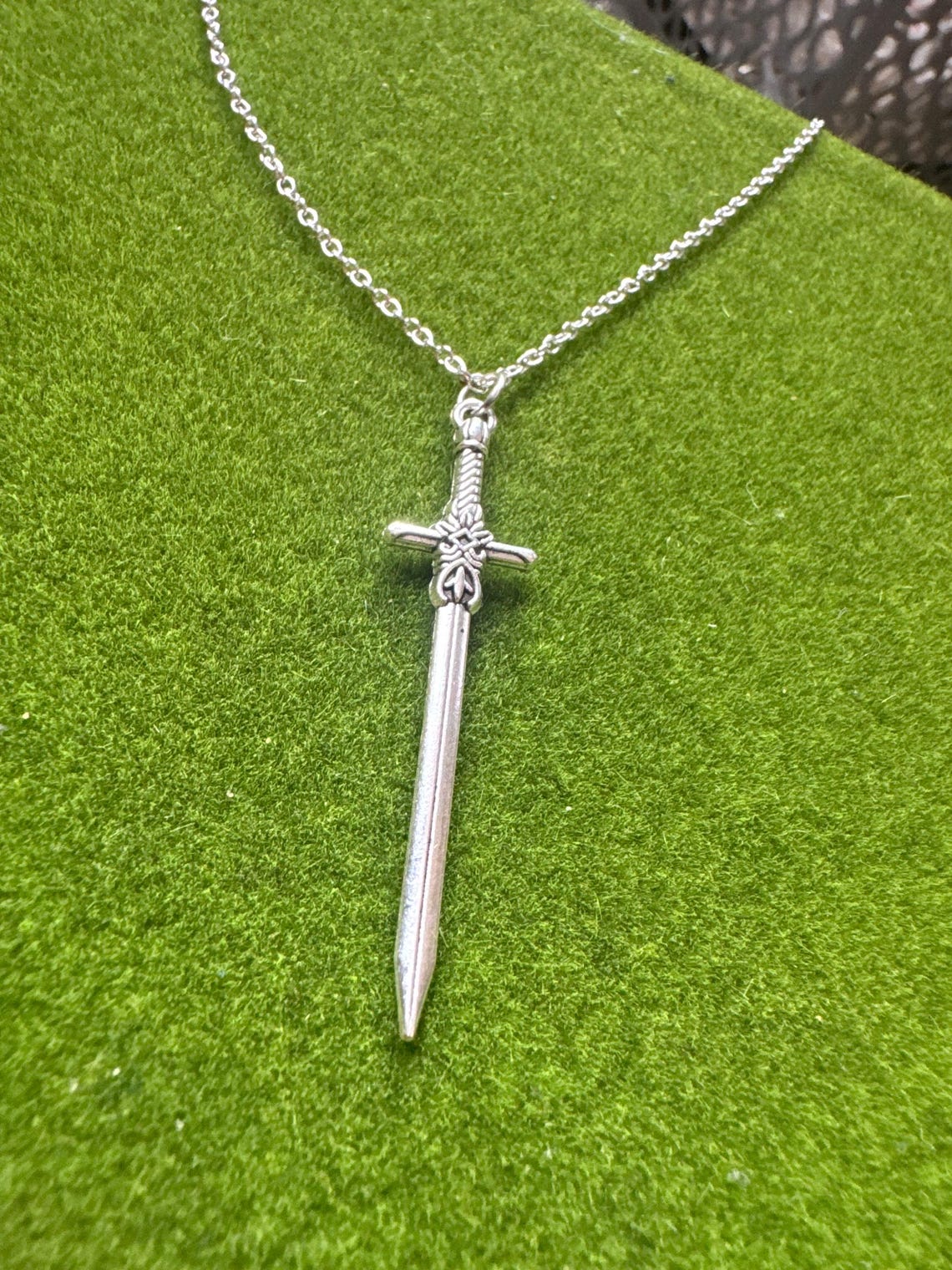 Sword Necklace, Goth Punk Style Fashion Jewelry - Etsy