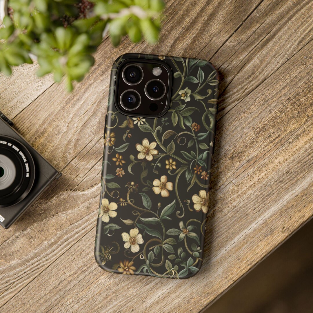 Black'd Out Daisy's Cell Phone Case by Shield Shack Designs - Etsy