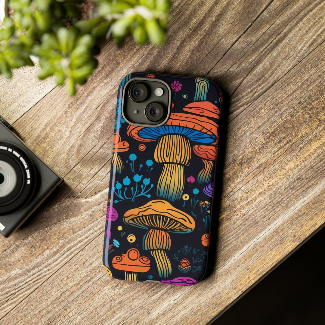 Mushroom Invasion Phone Case by Shield Shack Designs - Etsy