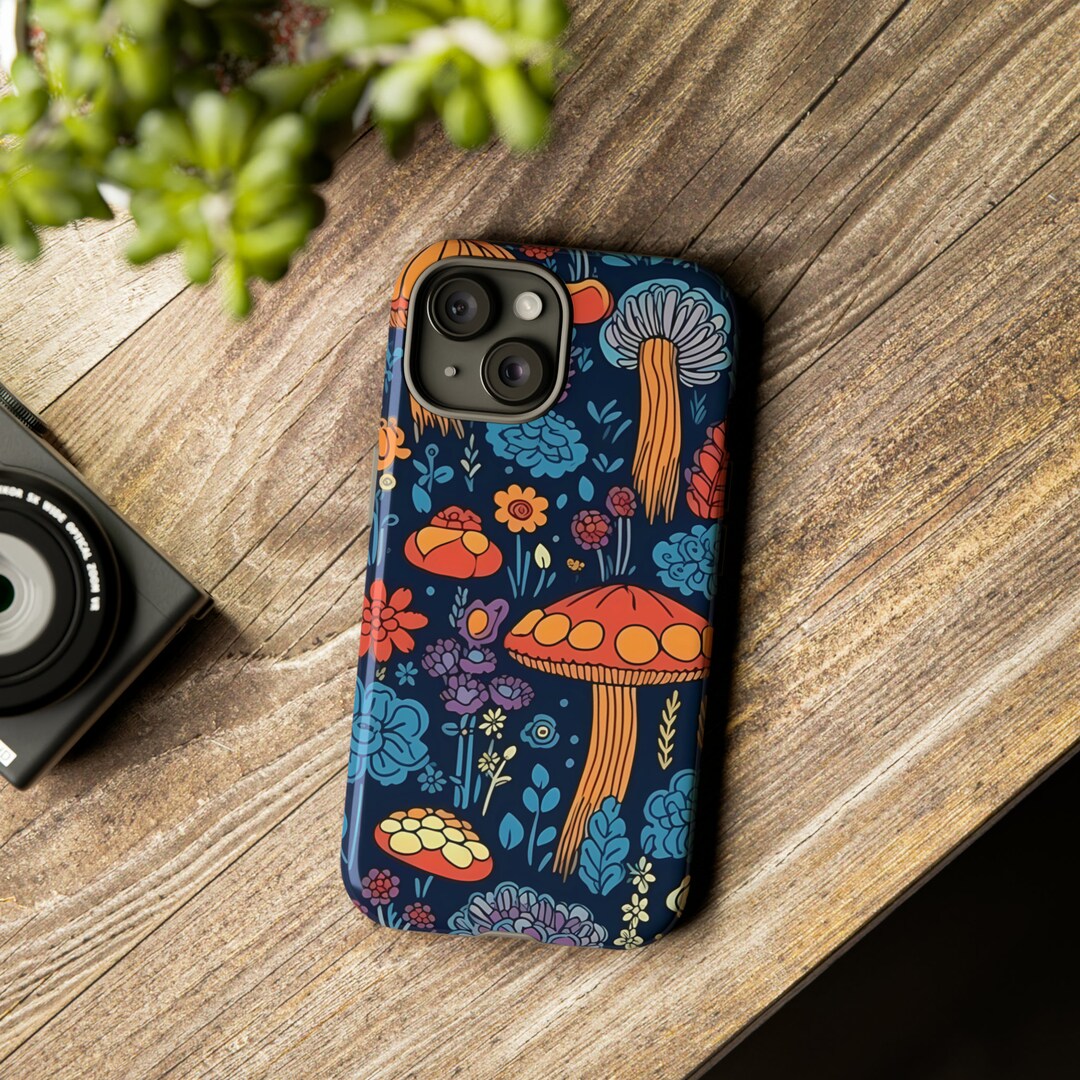 Colors of Mushrooms Phone Case by Shield Shack Designs - Etsy