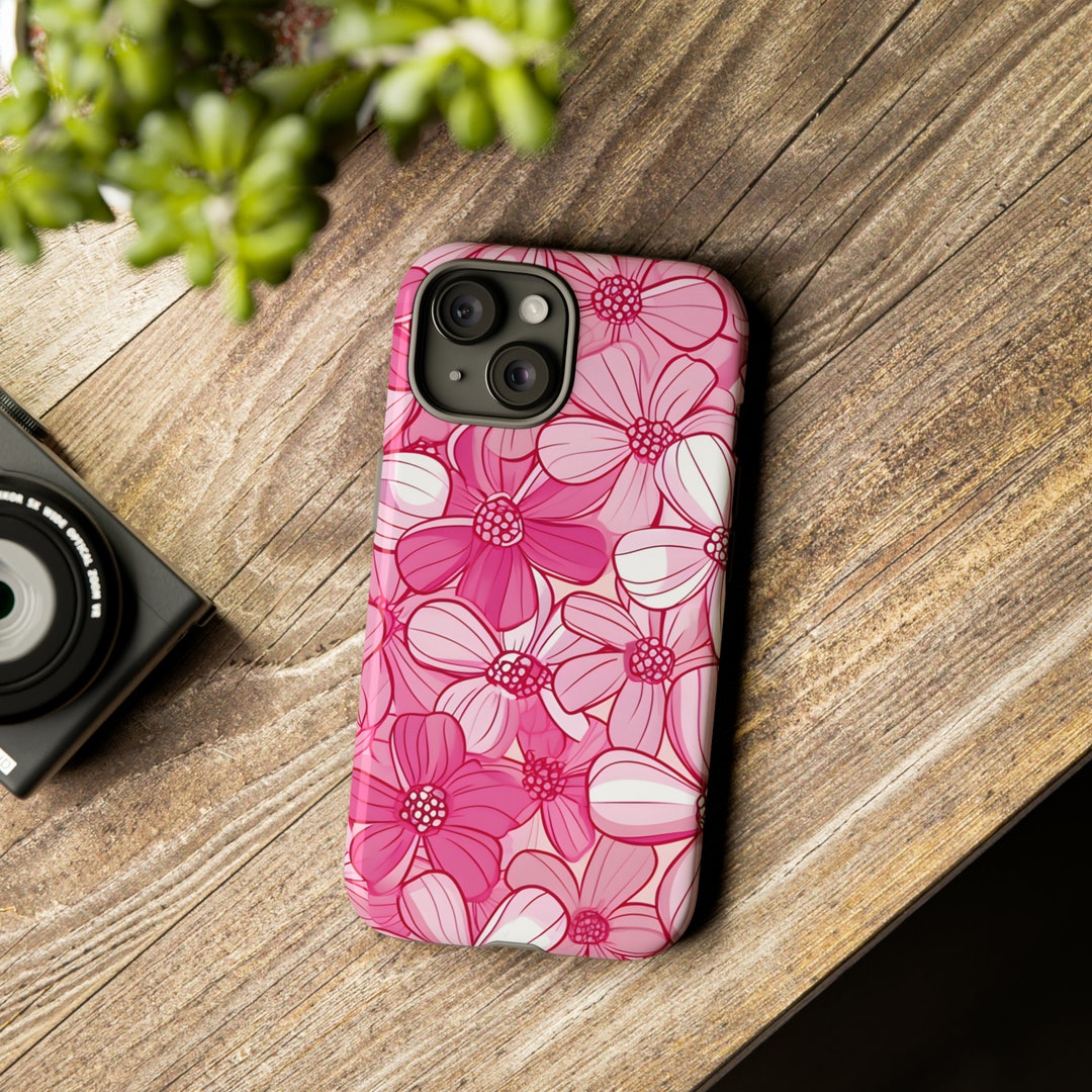 Pink'd Out Daisy Style Cell Phone by Shield Shack Designs - Etsy