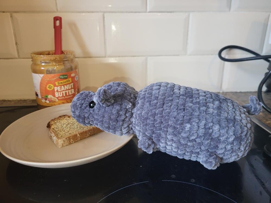 Low- Sew House Hippo Crochet Pattern - Etsy