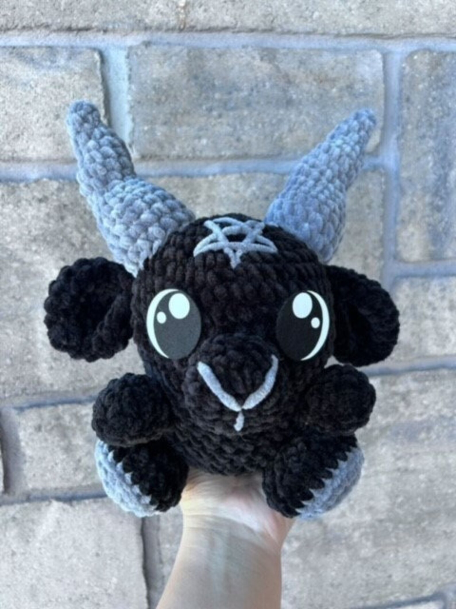 Baby Baphomet Crochet Pattern - Etsy