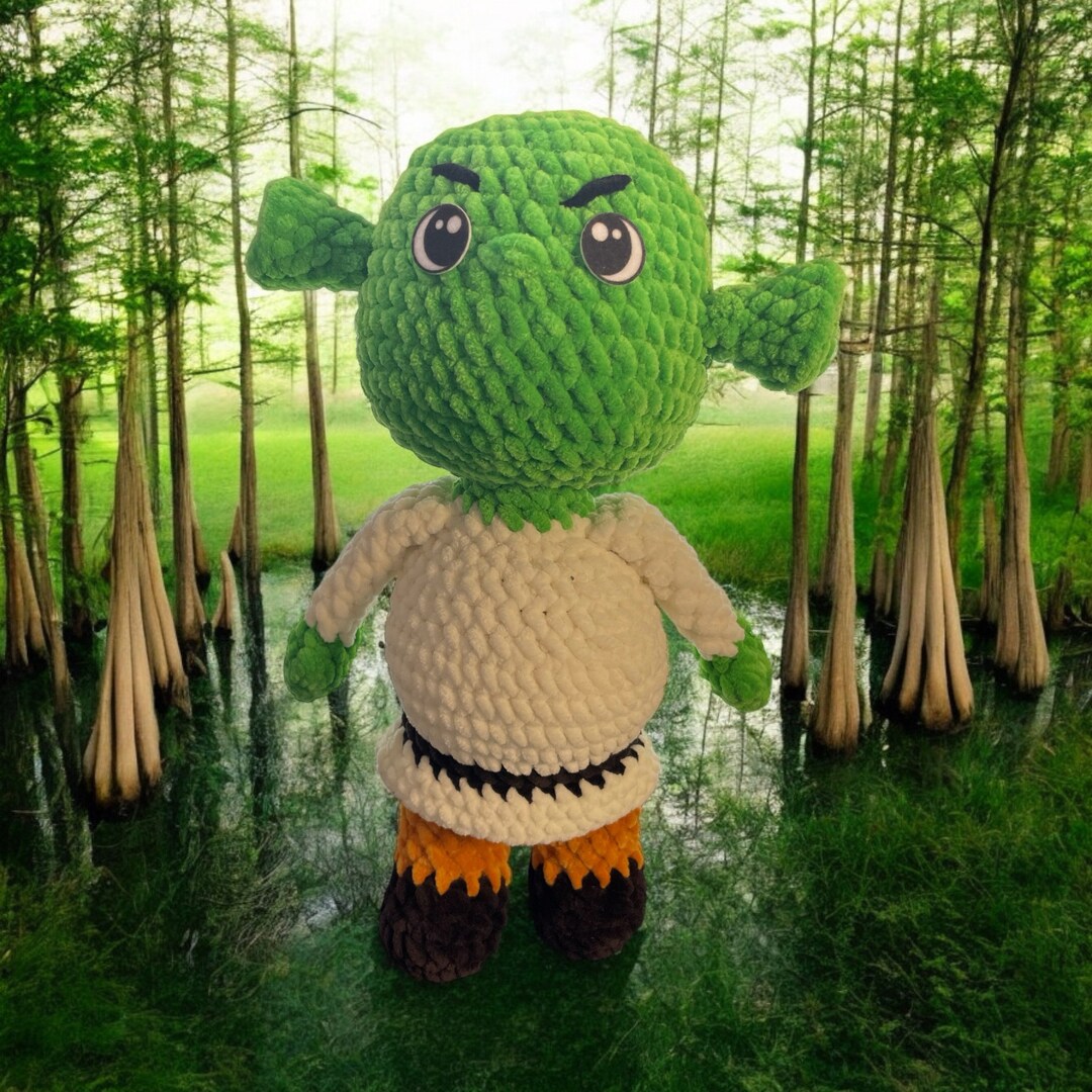 Grumpy Ogre Plush Crochet Pattern - Etsy