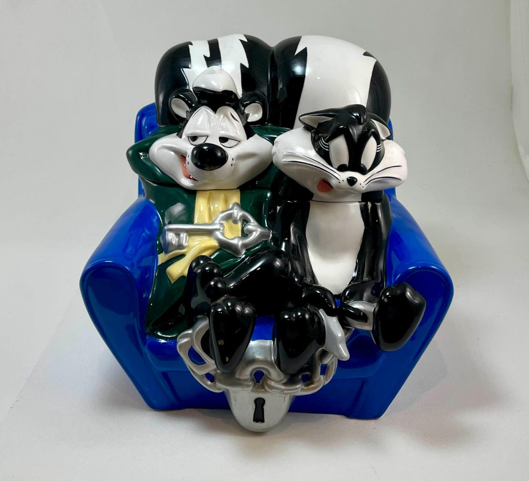 Looney Tunes Ironic Cringe Cookie Biscuit Jar - Etsy