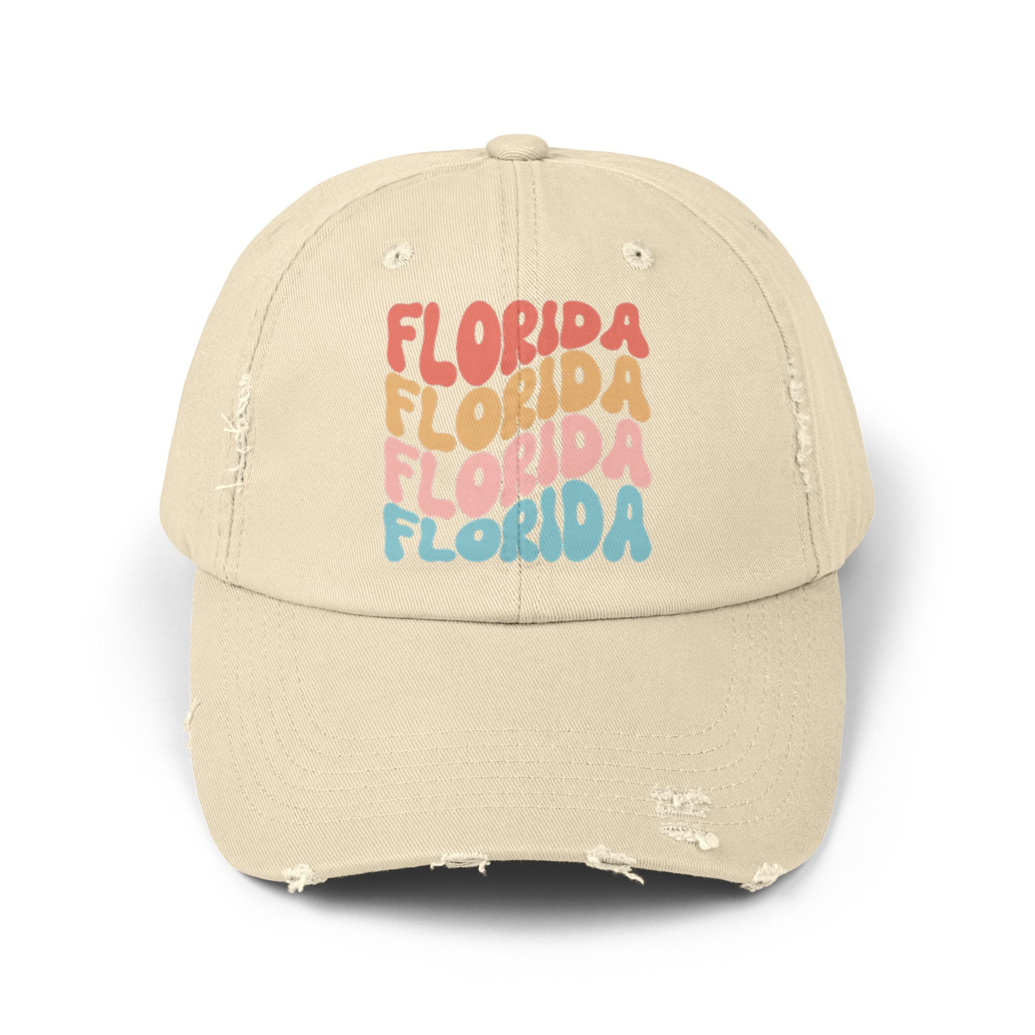 Distressed Hat Beach Girl Trendy Wedding Unisex Distressed Cap Trucker ...