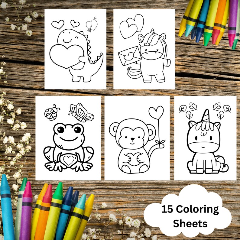 Printable Coloring Pages for Kids, Toddlers, Preschoolers,coloring Book ...